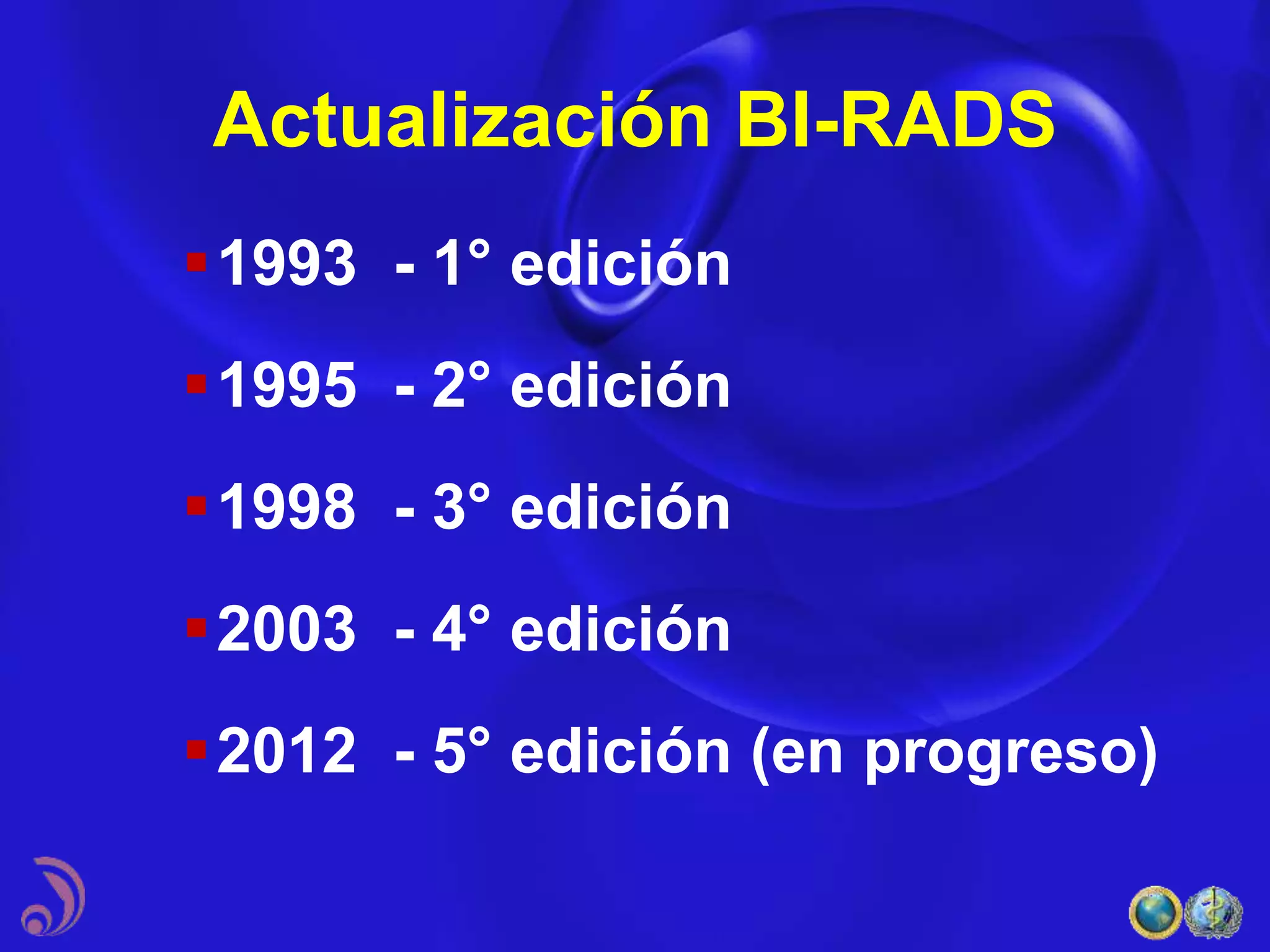 7 categorizacion practica-de_bi_rads_mysler | PDF | Medical Tests ...
