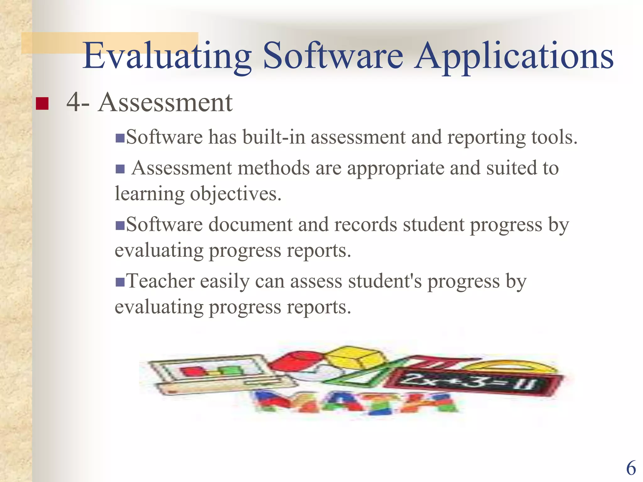 7- Ch 7 instructional Software Evaluation-short.ppt