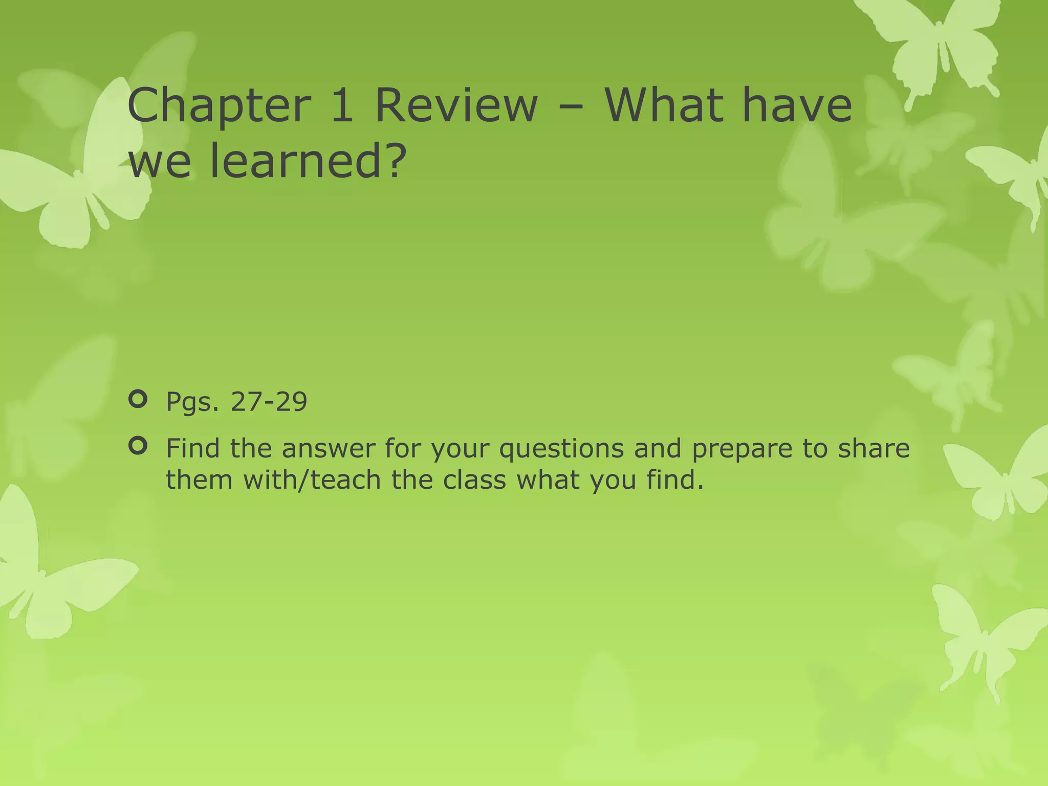 7. chapter 1 review, paragraph structure, admire paragraph | PPT