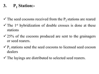 7 chapter tier system of silkworm seed multiplication, seed area ...