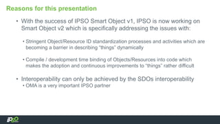 Enabling IoT Devices’ Hardware and Software Interoperability, IPSO Alliance (IoT World 2017 ...
