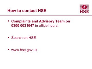 Health and safety - facts not fiction | PPT