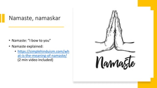 INT-244 Hinduism Practices | PPTX