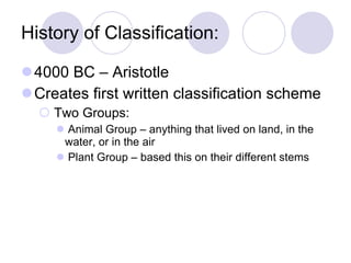 7. Classification Notes | PPT