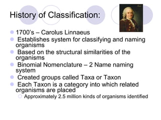 7. Classification Notes | PPT