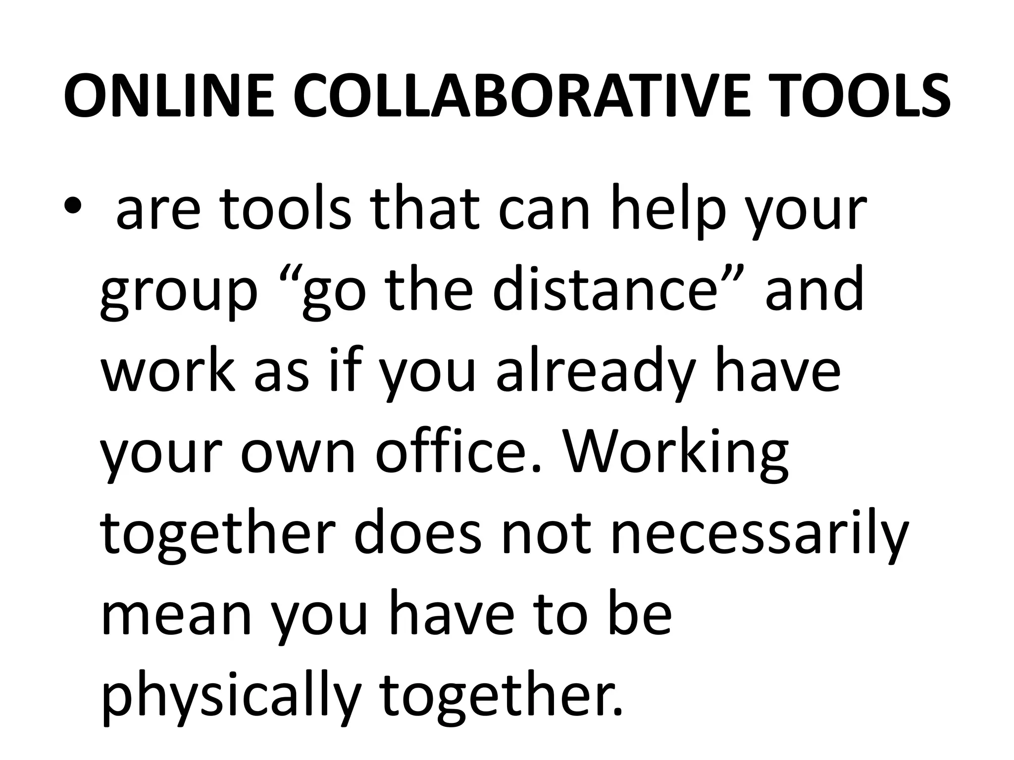 Collaborative ICT Development - Empowerment Technologies | PPTX