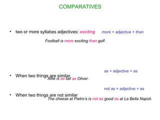 7.comparative and superlative adjectives | PPT