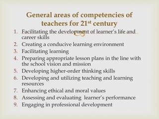7 Competencies for Global Teachers | PPTX