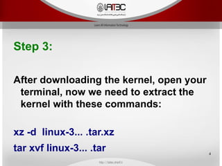 7-compiling the Linux kerne pdf type is it | PPT