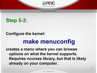 7-compiling the Linux kerne pdf type is it | PPT