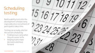 7 Components to Medical Device Usability Testing Success | PPT