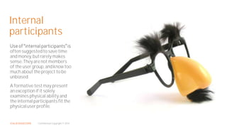7 Components to Medical Device Usability Testing Success | PPT