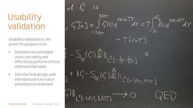 7 Components to Medical Device Usability Testing Success | PPT