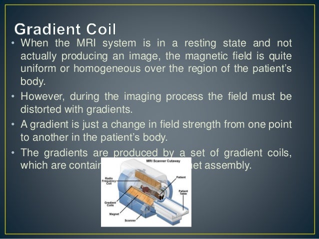 Components of MRI