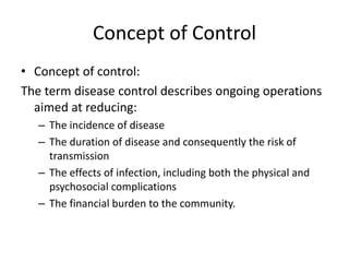 The concept of prevention is best defined in the context of levels ...
