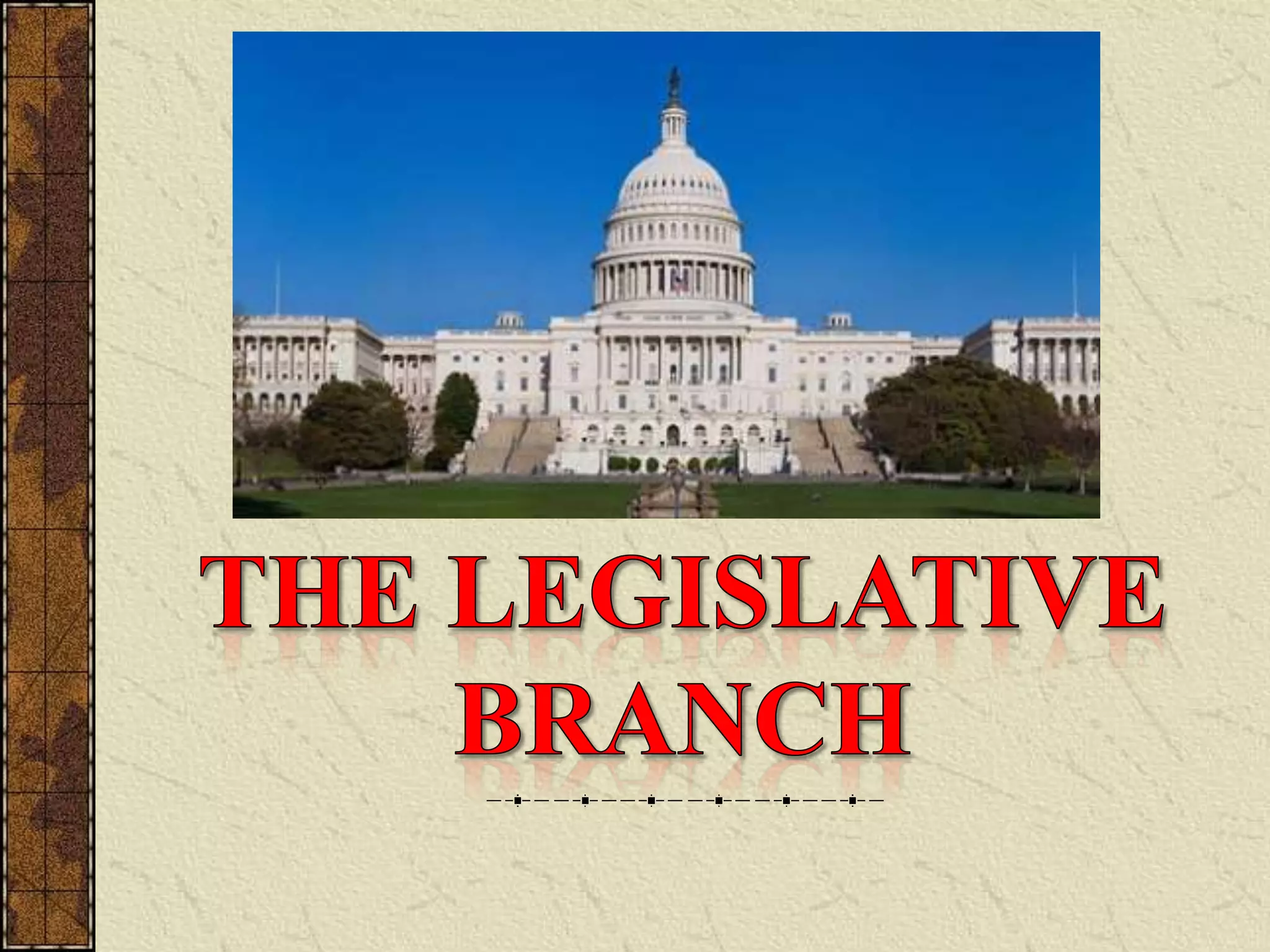 Legislative Branch | PPT