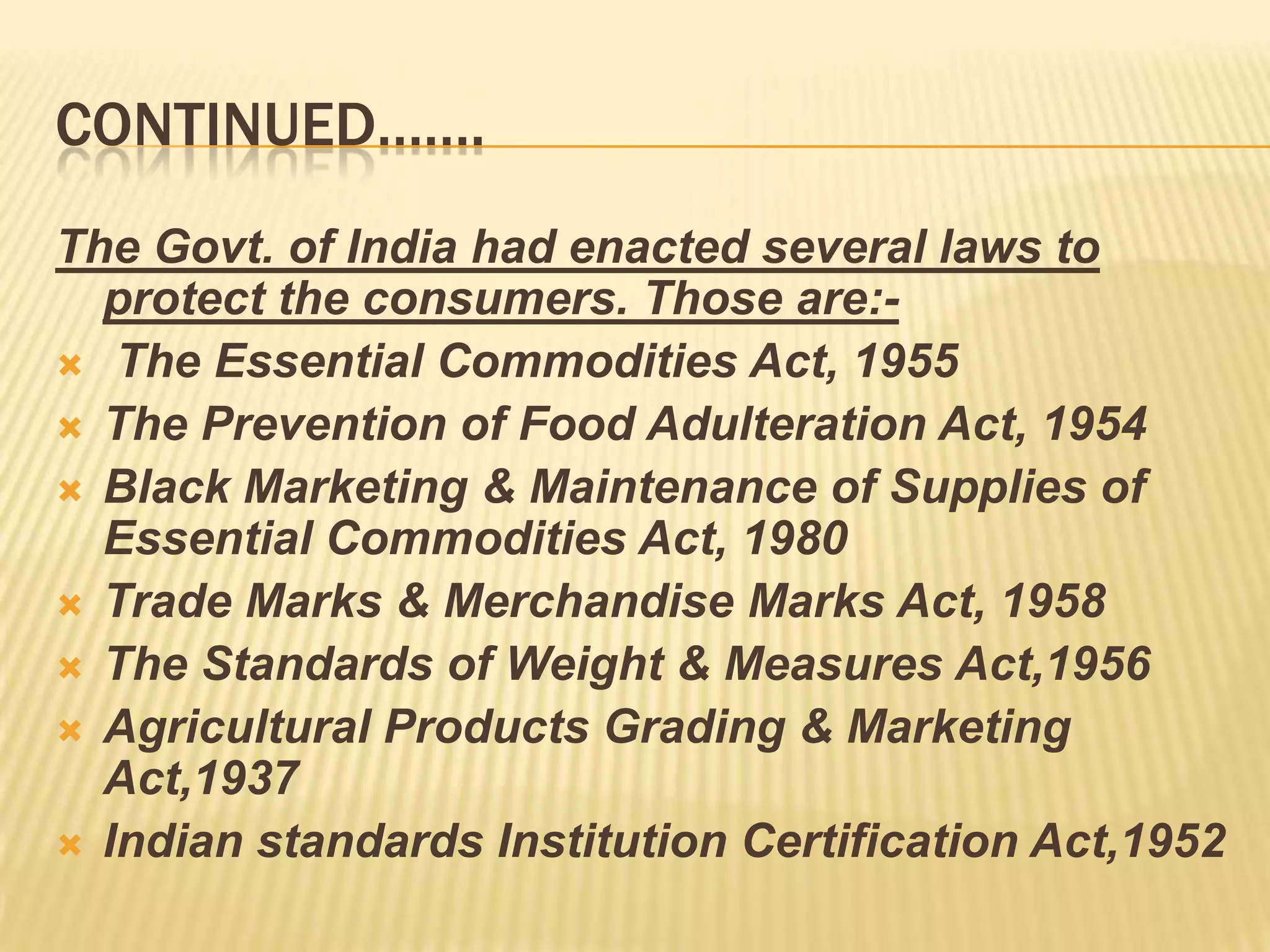 7. consumer protection act | PPTX