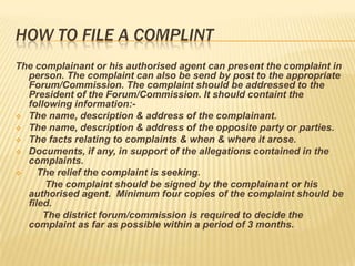 7. consumer protection act | PPTX