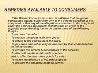 7. consumer protection act | PPT