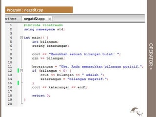 7 - C++ (operator),beljar C++ coding . | PPTX
