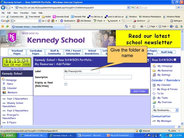 7 Creating Your Own Folders | PPT