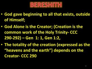 7 Creation Story | PPT