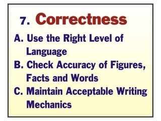 7 Cs Effective Communication Ppt