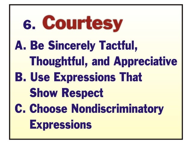 7 Cs Effective Communication 7 Cs Effective Communication