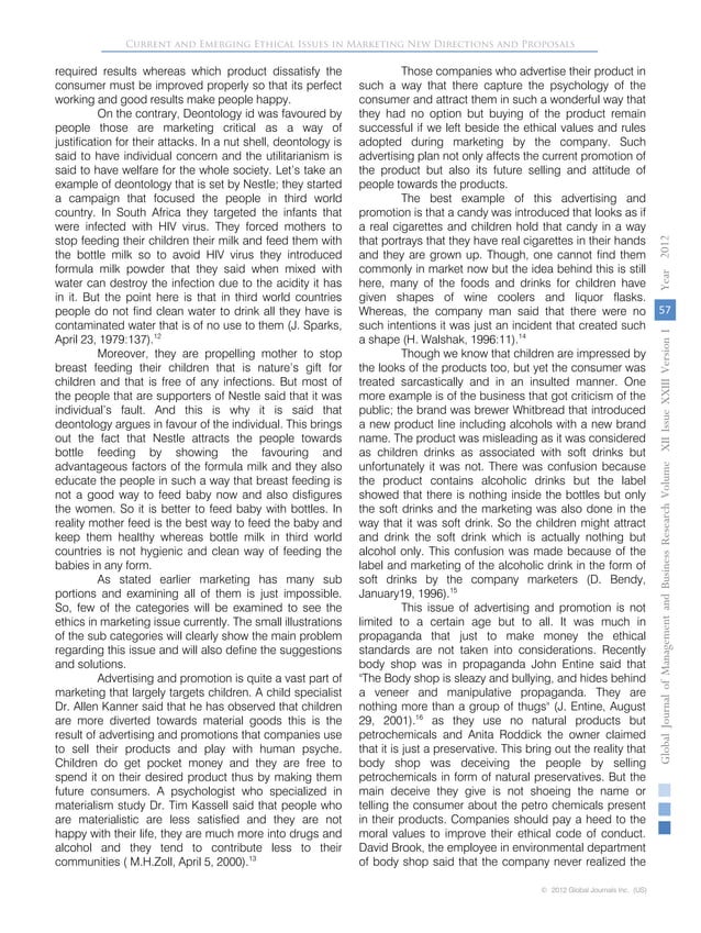 7 current-and-emerging-ethical-issues | PDF | Financial Regulation ...