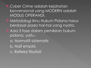 7 - Cyber Law.pptxjsfijd9gjrfgbjxdmcoidfibmgfob | PPT
