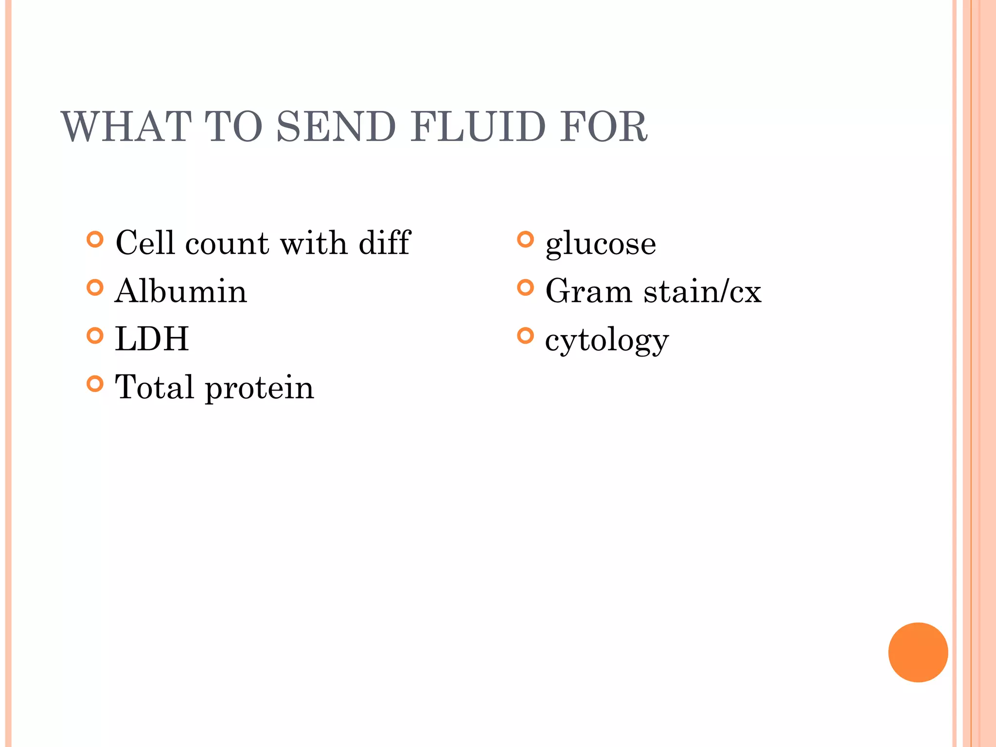 cytology of body fluid | PPT