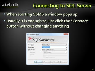 Databases, SQL and MS SQL Server | PPT