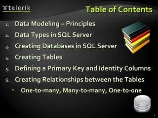 Databases, SQL and MS SQL Server | PPT | Databases | Computer Software and Applications