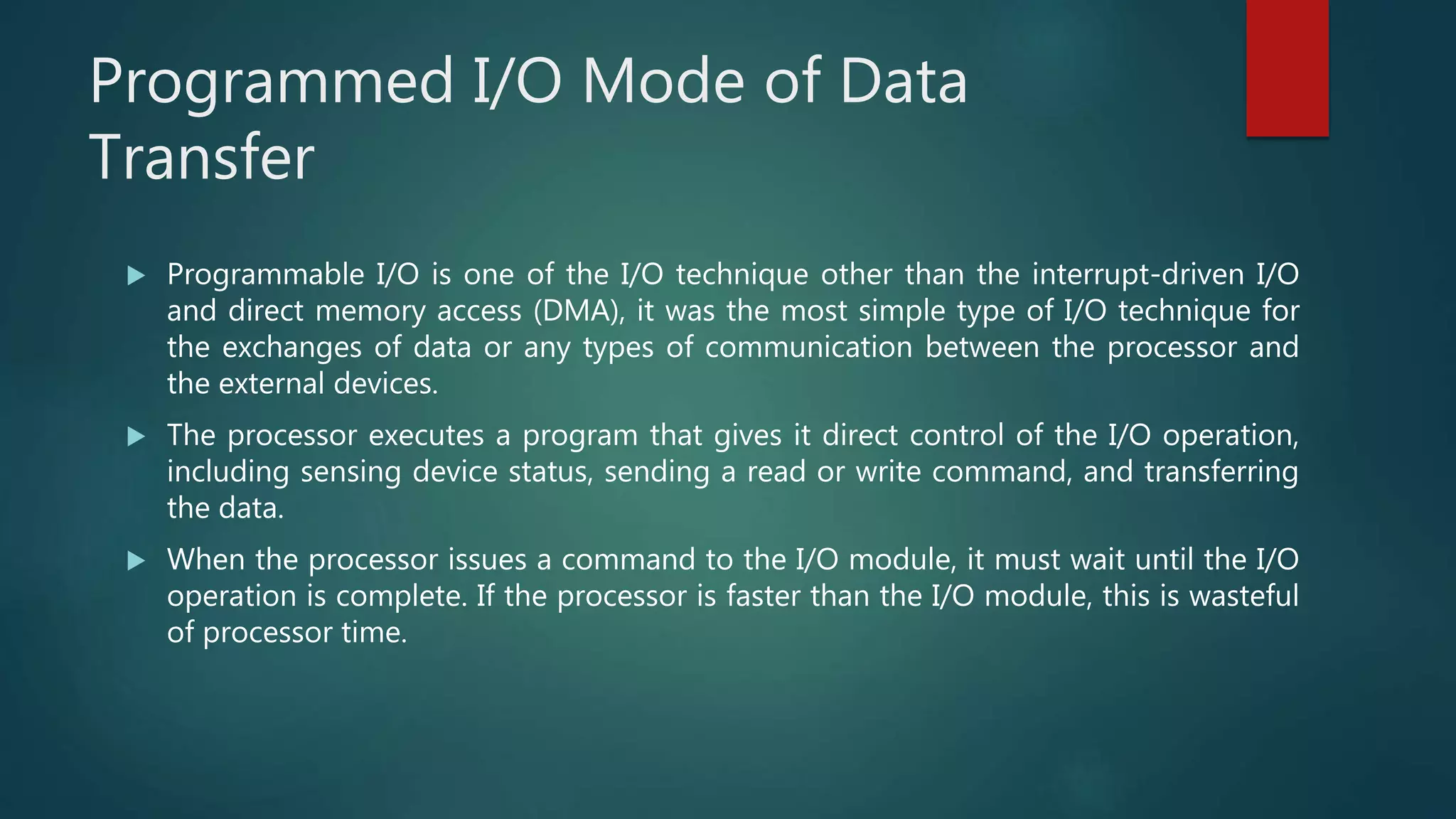 Data transfer techniques 8085 | PPTX | Operating Systems | Computer Software and Applications