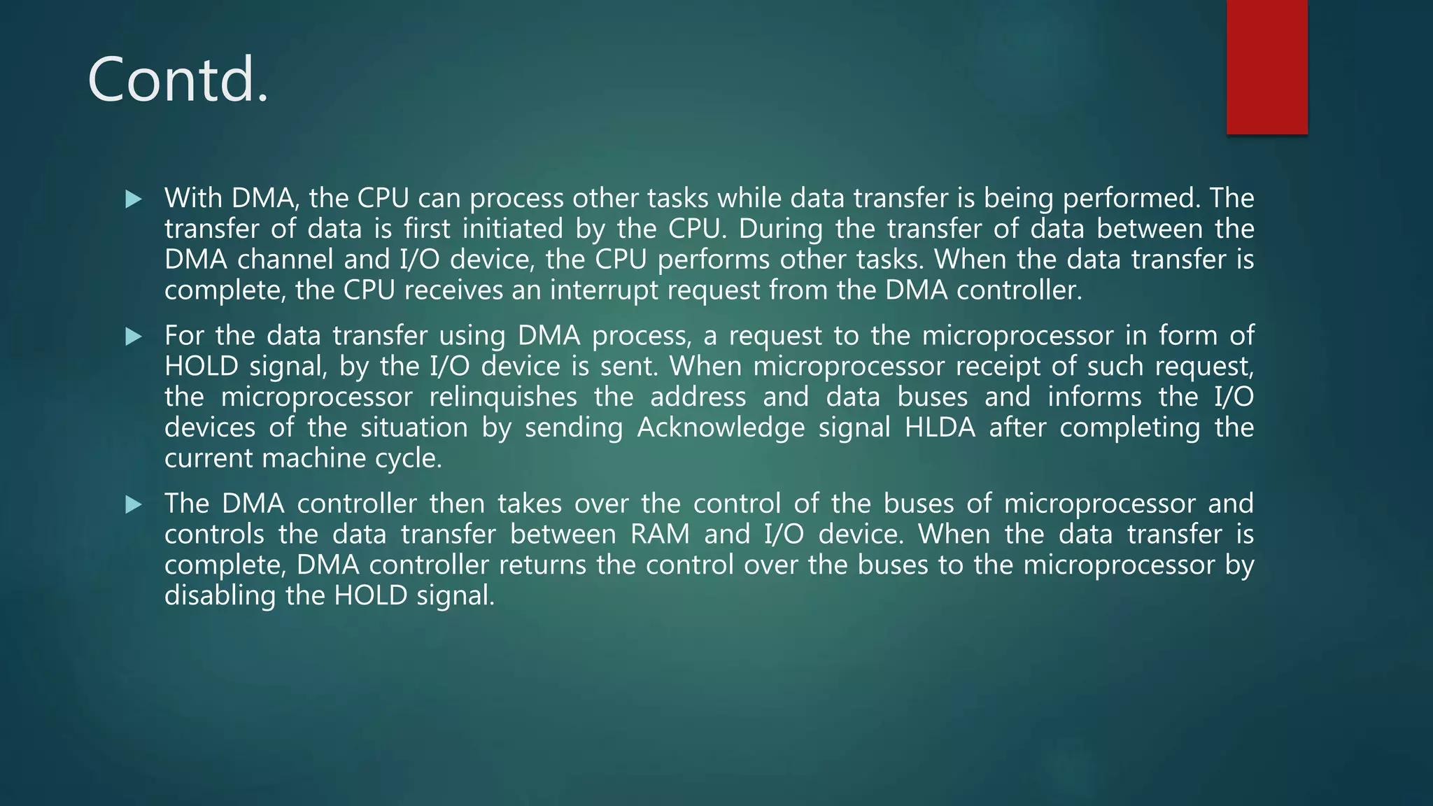 Data transfer techniques 8085 | PPTX