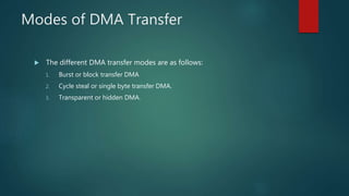Data transfer techniques 8085 | PPTX