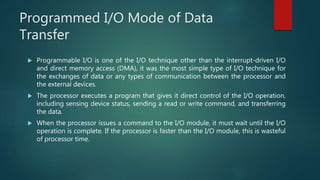Data transfer techniques 8085 | PPTX