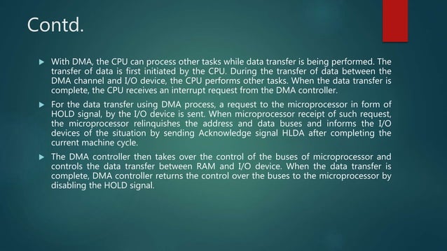 Data transfer techniques 8085 | PPTX | Operating Systems | Computer ...