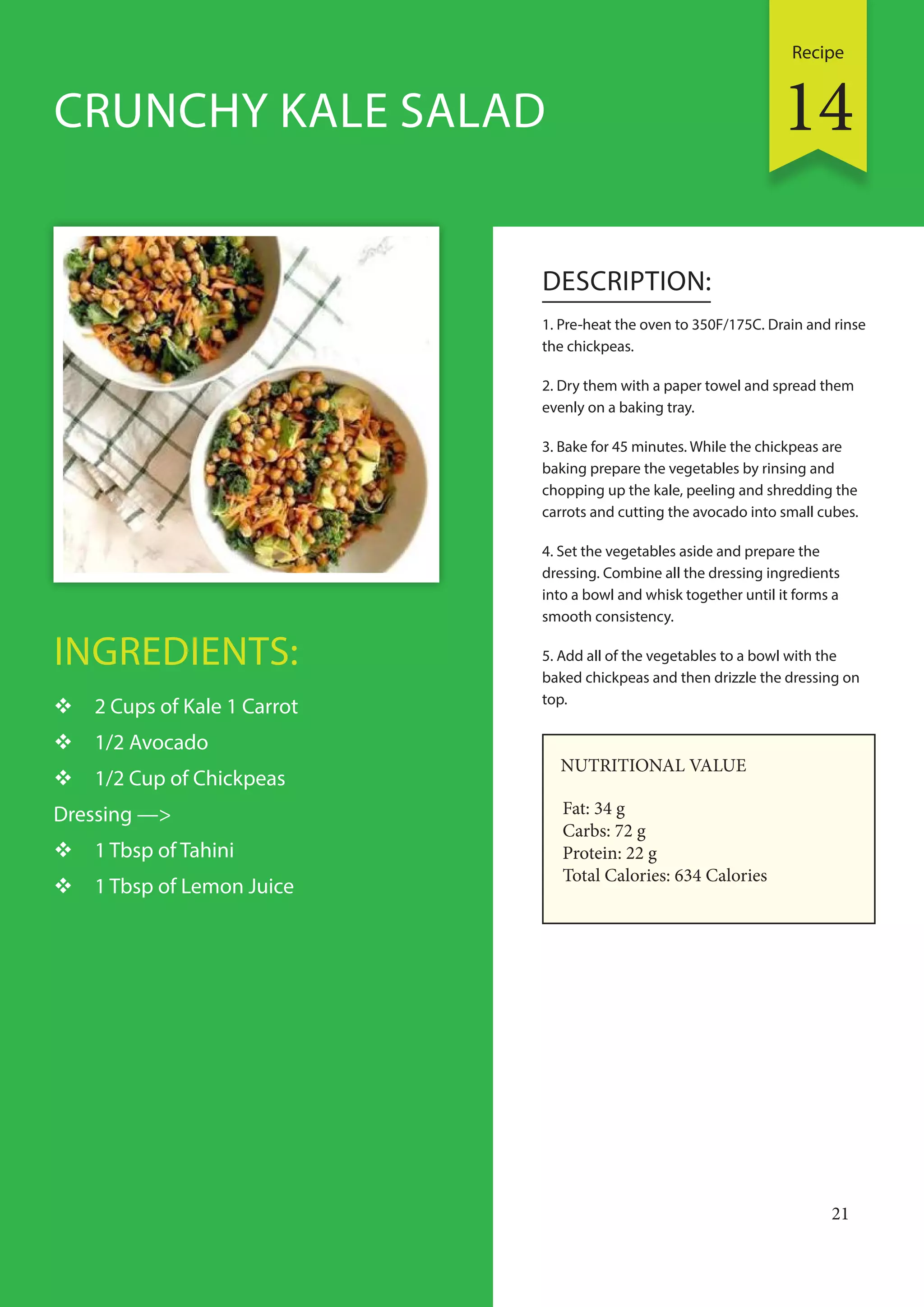 7 Day Vegan Meal Plan | PDF