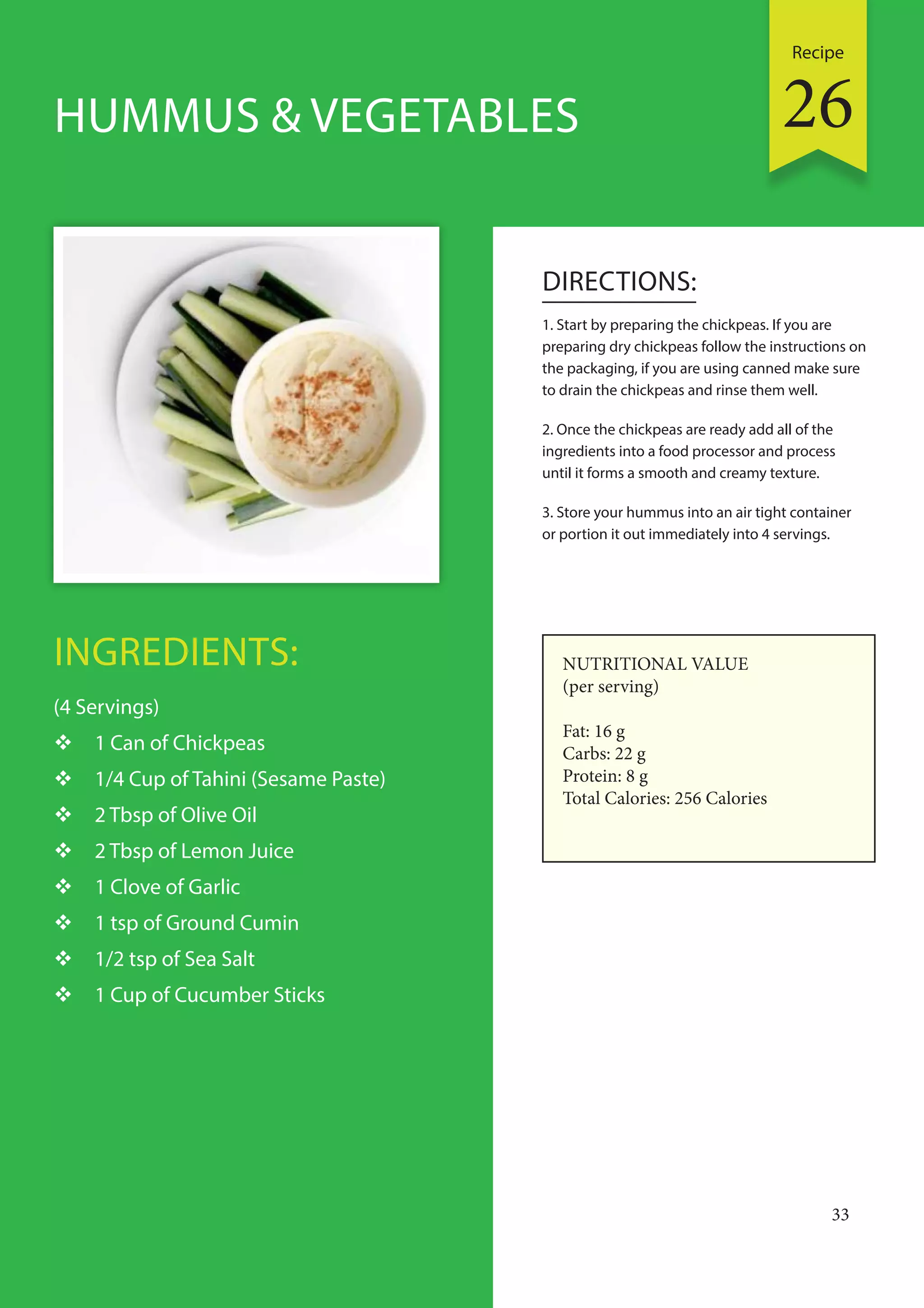 7 Day Vegan Meal Plan | PDF