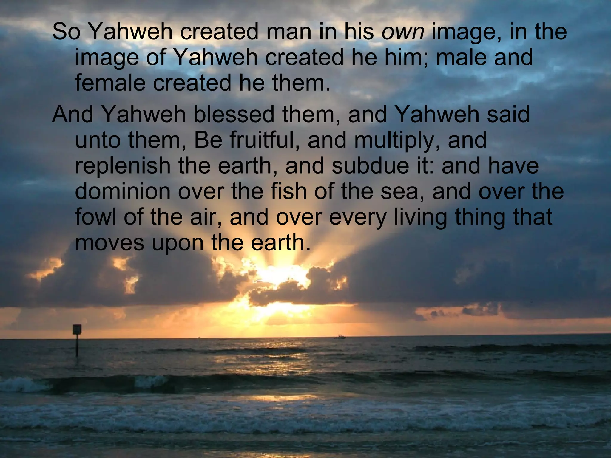 7 days of creation | PPT