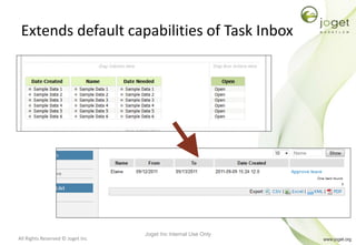 Joget Workflow v5 Training Slides - Module 7 - Designing your first Datalist | PPTX ...