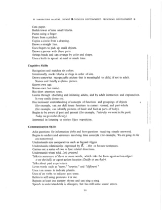 7 developmental norms of a 3 year old | PDF