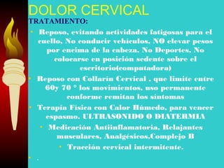 7. dolor cervical y otros | PPT