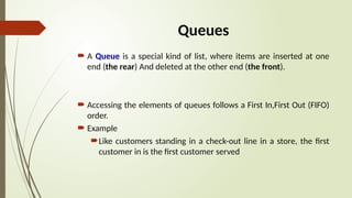 7-DSA- Queue.pptx in detail for students | PPTX