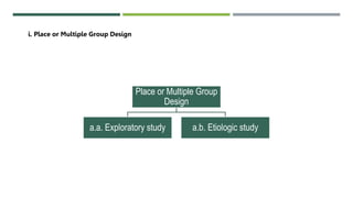 ECOLOGICAL STUDY | PPTX