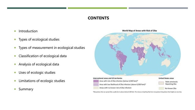 ECOLOGICAL STUDY | PPTX | Biological Sciences | Science