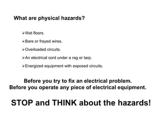 7-Electrical-Safety.pptx | First Aid | Injuries