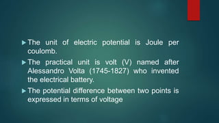 ELECTRIC POTENTIAL | PPTX