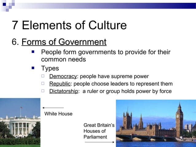 7 elements-of-culture-1204749912100452-5 | PPT